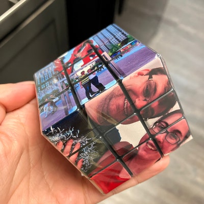 Custom Photo Puzzle Cube Expedited Shipping - Etsy