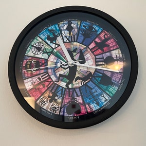 Final Fantasy Clock, Hero of Light, Cloud Strife, Squall Leonhart ...