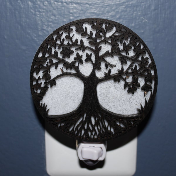 Tree of Life Wall Art - Floral Pattern Trees Tracery Wall Art Plans ...