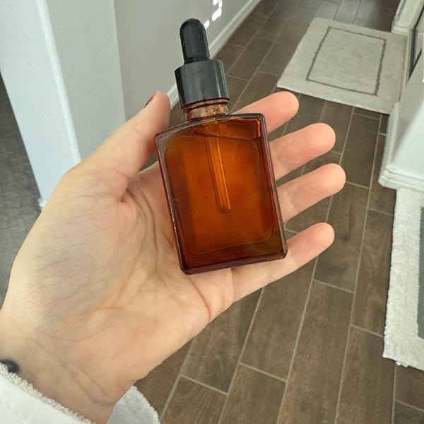 30~100ml Frosted Glass Bottles With Black Caps Empty Tincture Bottles ...