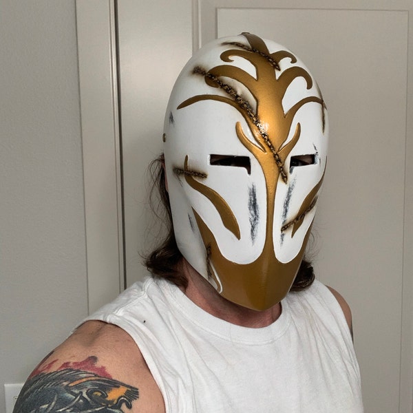 Temple Guard Mask a Battle Damaged. Jedi Temple Helmet. Jedi Mask ...