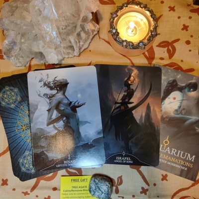 ANGELARIUM ORACLE of EMANATIONS Oracle Deck Cards by Eli - Etsy