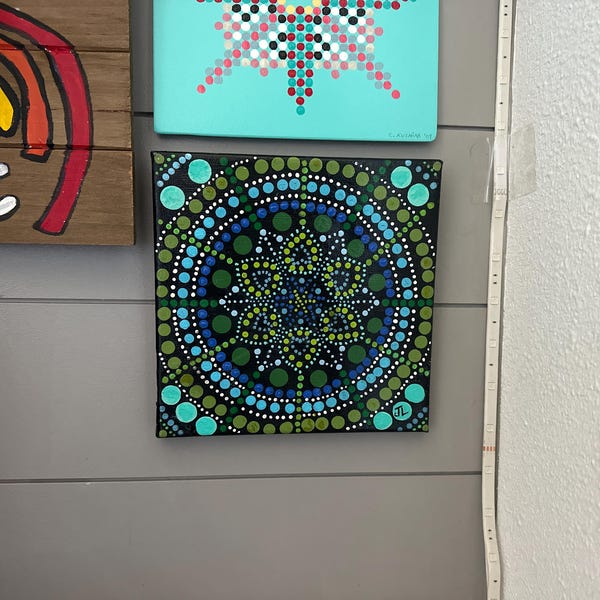 Mated Print of Original Zentangle Painting "fresh Fruit Breakfast ...