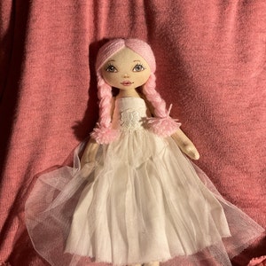 Miniature Black Rag Doll 6 Handmade for Doll Houses. | Etsy