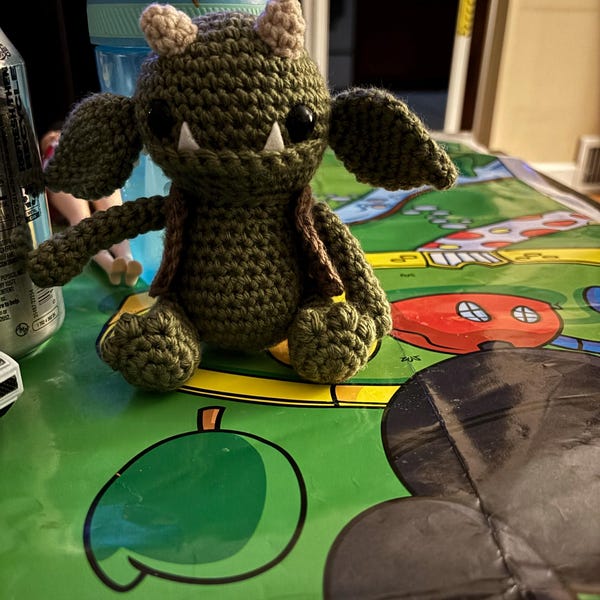PDF File Giblet the Goblin and Gazit the Gargoyle 2-in-1 Amigurumi ...
