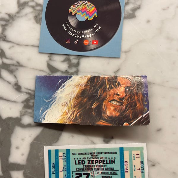 The Rolling Stones Ticket Stub Sticker - 70s, 60s Vintage Retro Band ...