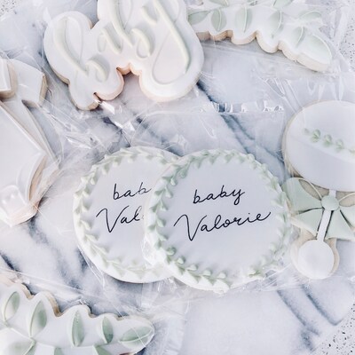 Neutral Baby Shower Cookies - Etsy