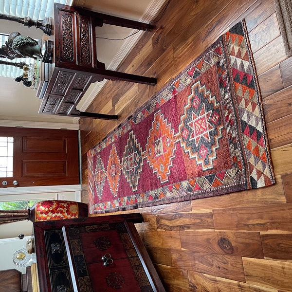 Handmade Runner,3x9 Runner Rug,wool Rug,entry Rug,oushak Runner Rug,3x9 ...