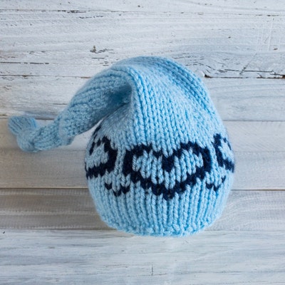 Aaron Bonnet PDF PATTERN Newborn Knit Bonnet Hat Photo - Etsy