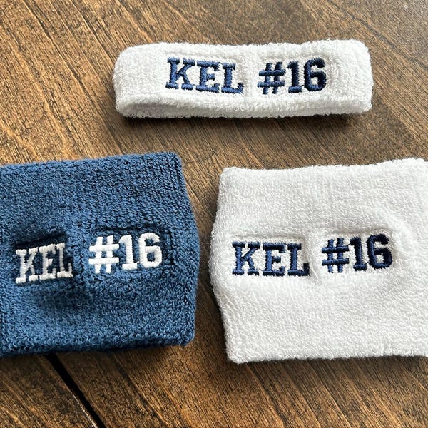 Custom 1 Inch Bicep Arm Band Knee Band Quality Personalized Embroidered ...