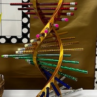 DNA Helix Pencil Holder - Etsy