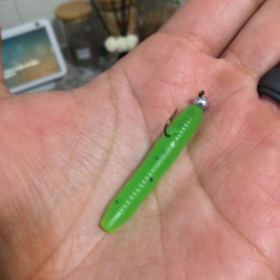 Soft Plastic Bait Mold 5.75 Inch Trick Worm Plastisol USA - Etsy