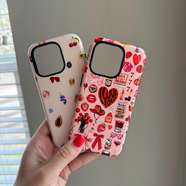 Coquette Italian Summer Collage Phone Case, Coastal Italy Phone Case ...