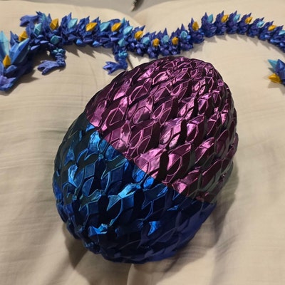 3D Printed Phoenix Fire Pyro Dragon, Articulated Dragon Figurine ...