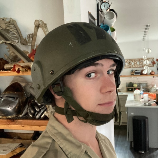 Original British Army MK6 Helmet Medium - Etsy