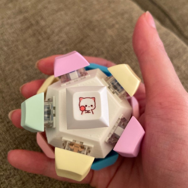 Dodecahedron 12 Key Mechanical Fidget Clicker - Etsy