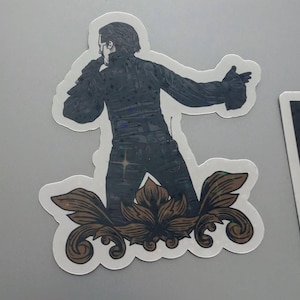 Boxing Papa IV Holographic Vinyl Sticker - Etsy