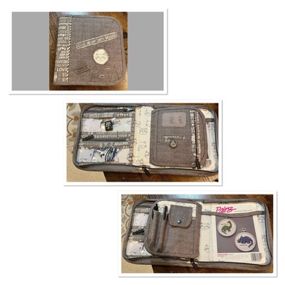 Floral Sewing Carry Case for Quilting Sewing Craft Travel Project ...