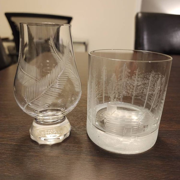 Personalized Glass Libbey Kentucky Bourbon Trail RARE Unique Gift for ...