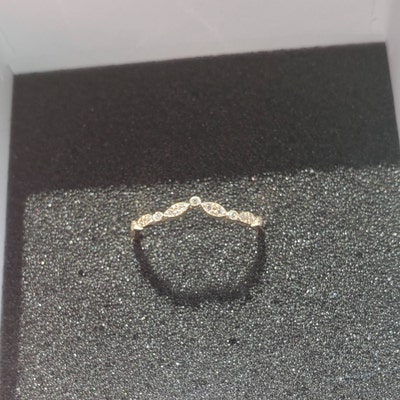 Chunky Ring Chunky Wedding Band Diamond Wide Chunky Ring - Etsy