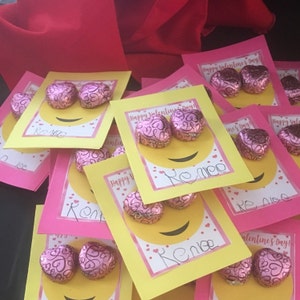 INSTANT DOWNLOAD Emoji Valentine, Printable Heart Eyes Emoji Valentine ...