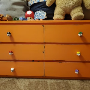 Mario Drawer Pulls Glow in the Dark Super Mario Bros Furniture - Etsy