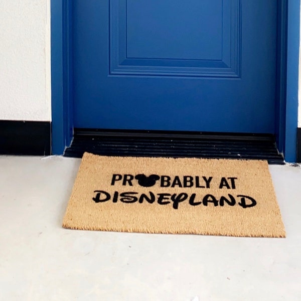 Definitely Not a Trap Door Doormat 18x30 Funny Doormats Cute Doormats ...