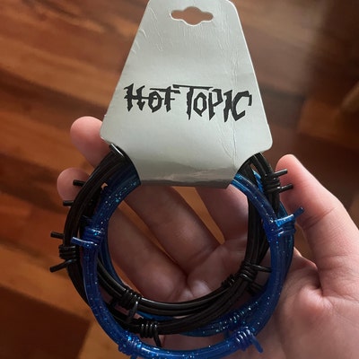 VTG Y2K Hot Topic Jelly Barbwire Novelty Bracelets Mall Goth Jewelry - Etsy