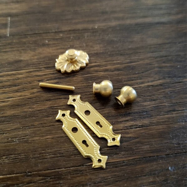 1:12th Doll House Scale Miniatures, Single Bed Furniture, Dolls House ...