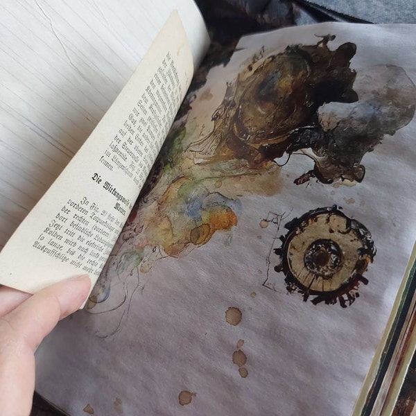 Cursed Ocean Mermaid Watercolor Clipart Bundle, 22 PNG Images Witch ...