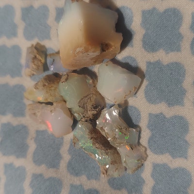 Smooth Opal Rough Lot 50 Cts 8-10 Pcs AAA Large Size Ethiopian Welo ...