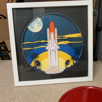 3D Rocket SVG - Shadow Box Svg, Space Svg - Etsy Canada