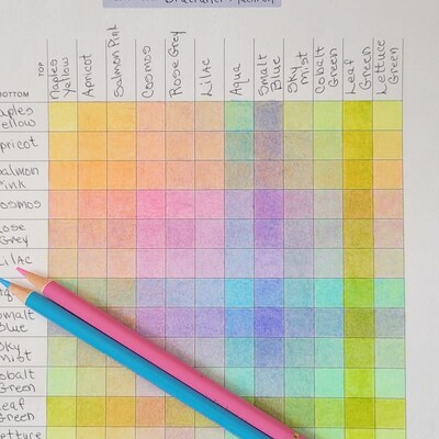 Color Tracker, Colour Tracker, Coloring Book Tracker, Colouring Book ...