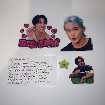 NCT Dream Best Friend Ever galaxy Stickers 2 Versions - Etsy