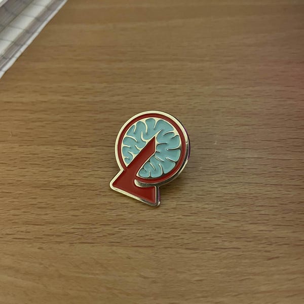 Lobcorp Logo Enamel Pin - Lobotomy Corporation Monster Management Sim ...