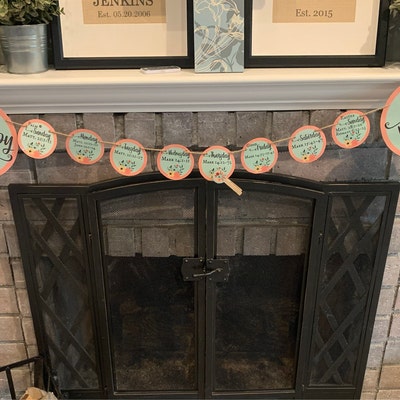 Easter Holy Week Countdown, Printable Banner & Bible Verses, Christian ...