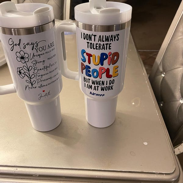 Custom Christian Tumbler, Church Anniversary Gift for Christian ...