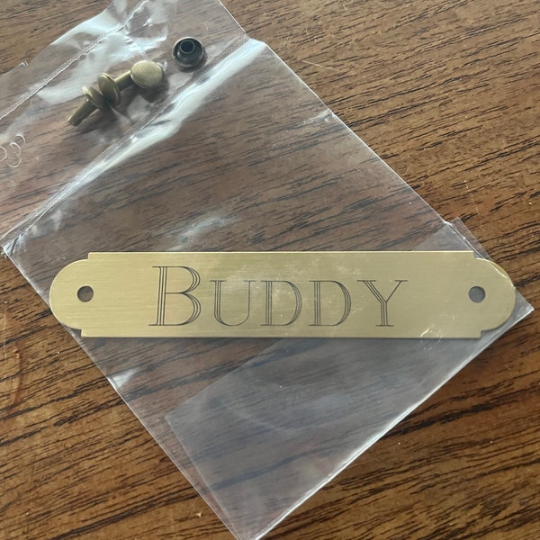 Stall Name Plate Slider Set & Single Plates Only Bold Lamacoid Plastic ...