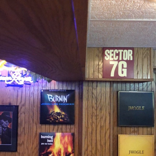 Sector 7G Sign | the Simpsons | Handmade Screen Printed Sign ...