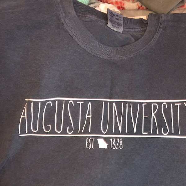 College Shirts | Customized School Shirts With State Outline | Comfort ...