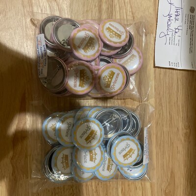 Neurofibromatosis, NF, 1, 1.25, 1.5, Button, NF Ribbon, Blue Ribbon ...