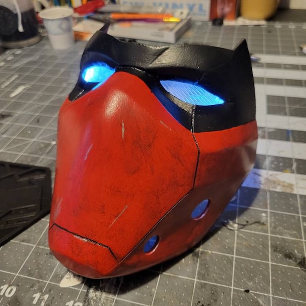 Red Hood Mask Version 2 3D Model STL Files - Etsy