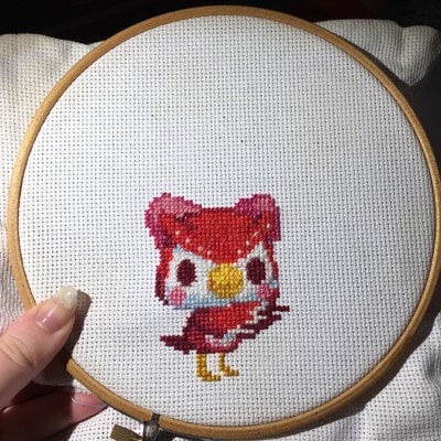 Animal Crossing Celeste Cross Stitch Pattern - Etsy