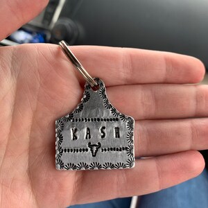 XL Cattle Tag Dog Tags for LARGE Breeds - Etsy