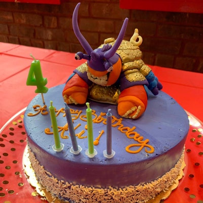 3D Tamatoa Fondant Topper Moana's Friends Character. Great to Decorate ...