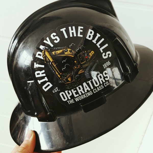 Operator Sticker | Heavy Equipment Operator Sticker | Union Operator ...