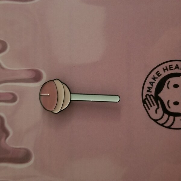 Lollipop Enamel Pin Penis Lapel Pin Sex Pin Penis Bonbon Pin