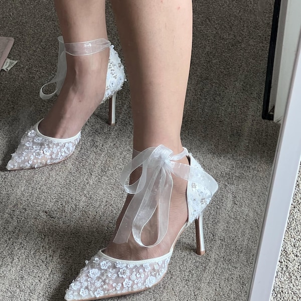 Wedding Bridal Shoes, Wedding Shoes, White High Heels, Bridal Shoes ...