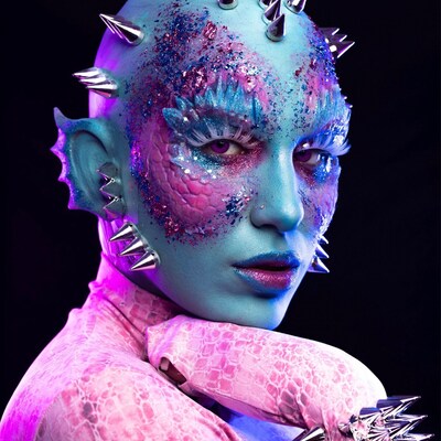 Pair of Unpainted Silicone Ear Tips, Mermaid / Aqua Man - Etsy UK