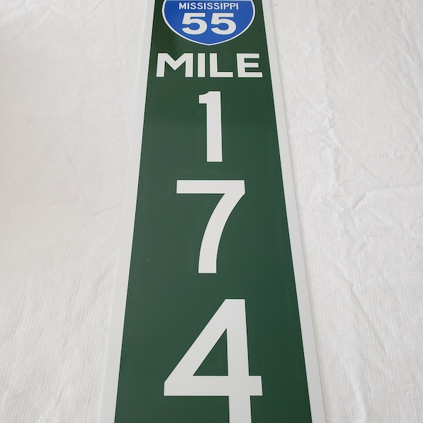 Highway Sign, Interstate Sign, Road Sign. Mile Marker, Street Sign ...